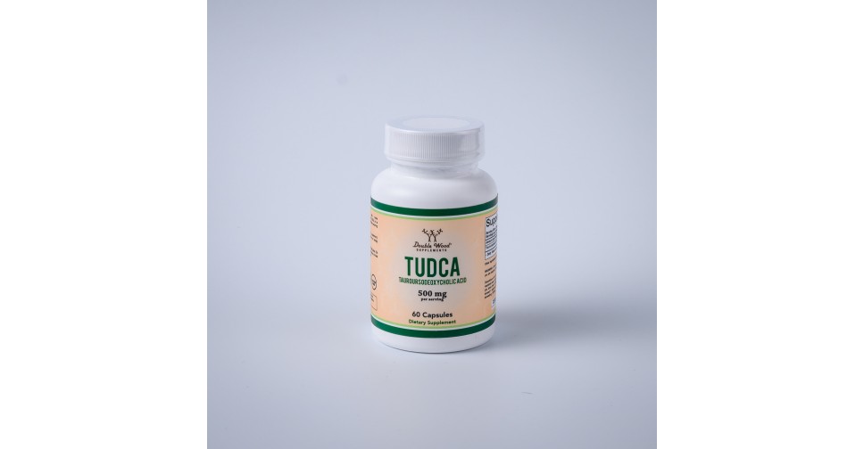 Double Wood - TUDCA Tauroursodeoxycholic Acid 500 mg, 60 капсул